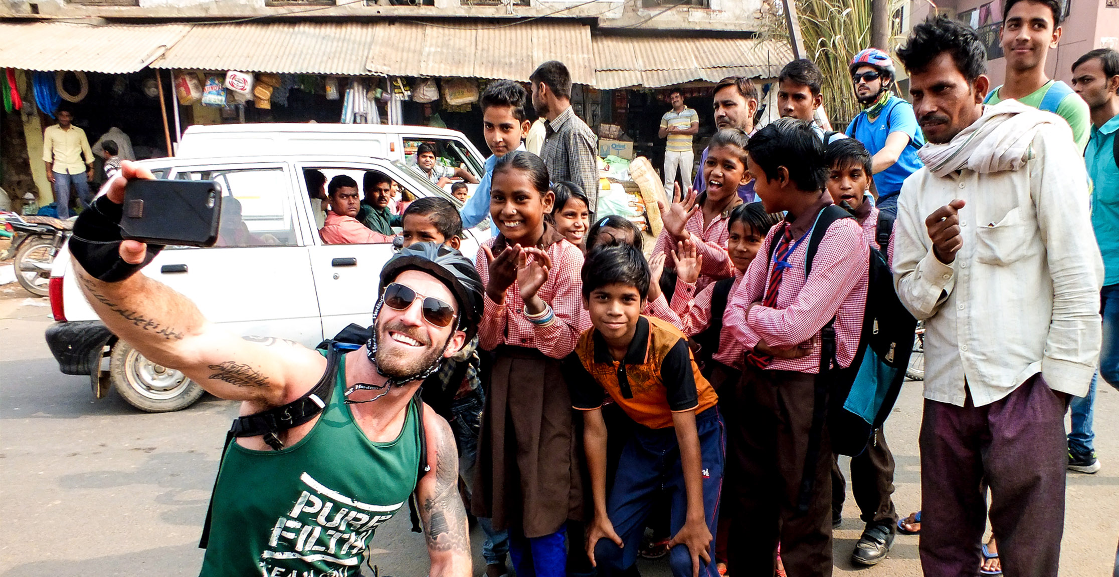 Cycle India and the Taj Mahal: Bike challenge to India
