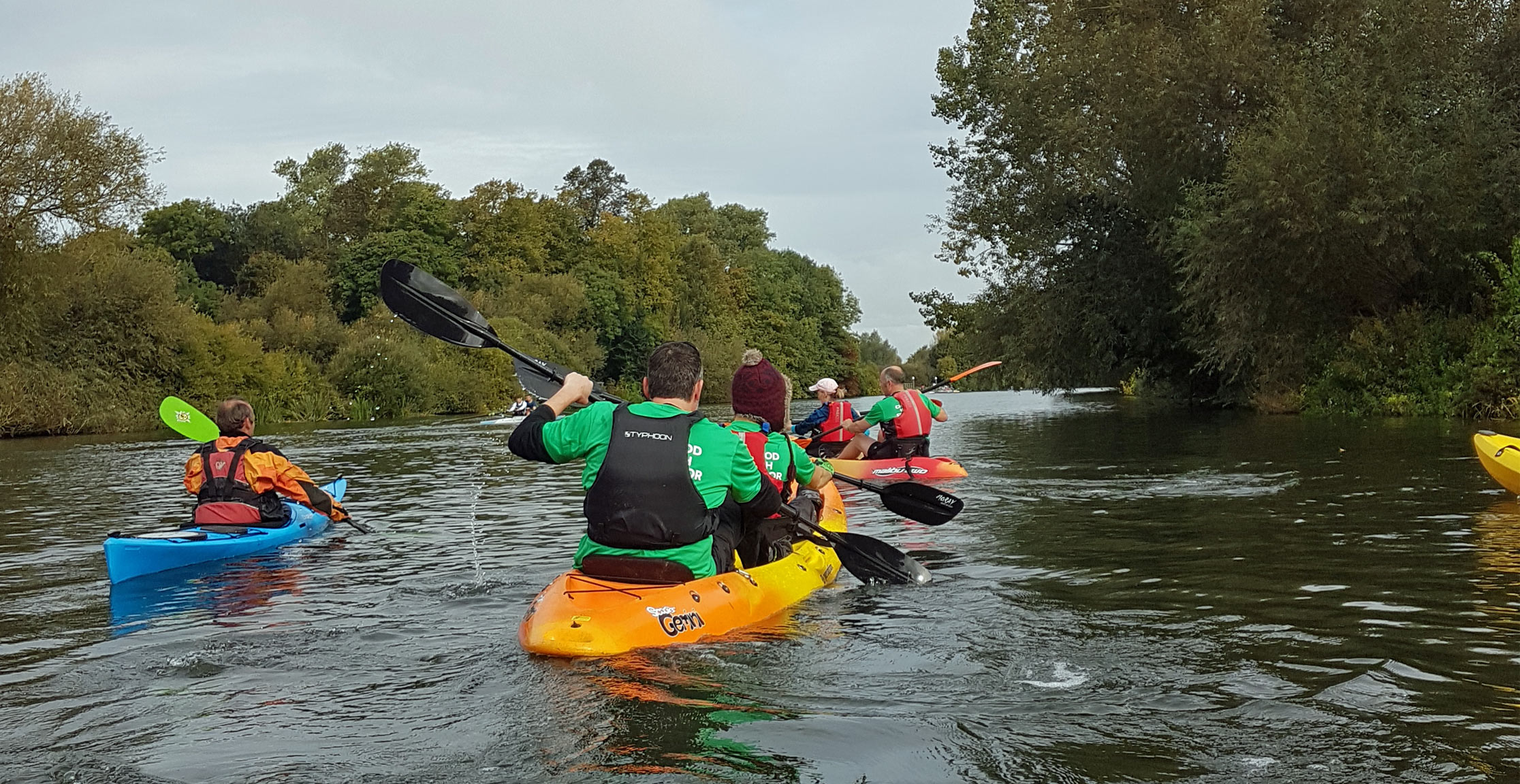 Oxfordshire Trek and Kayak Challenge: Trek challenge to UK